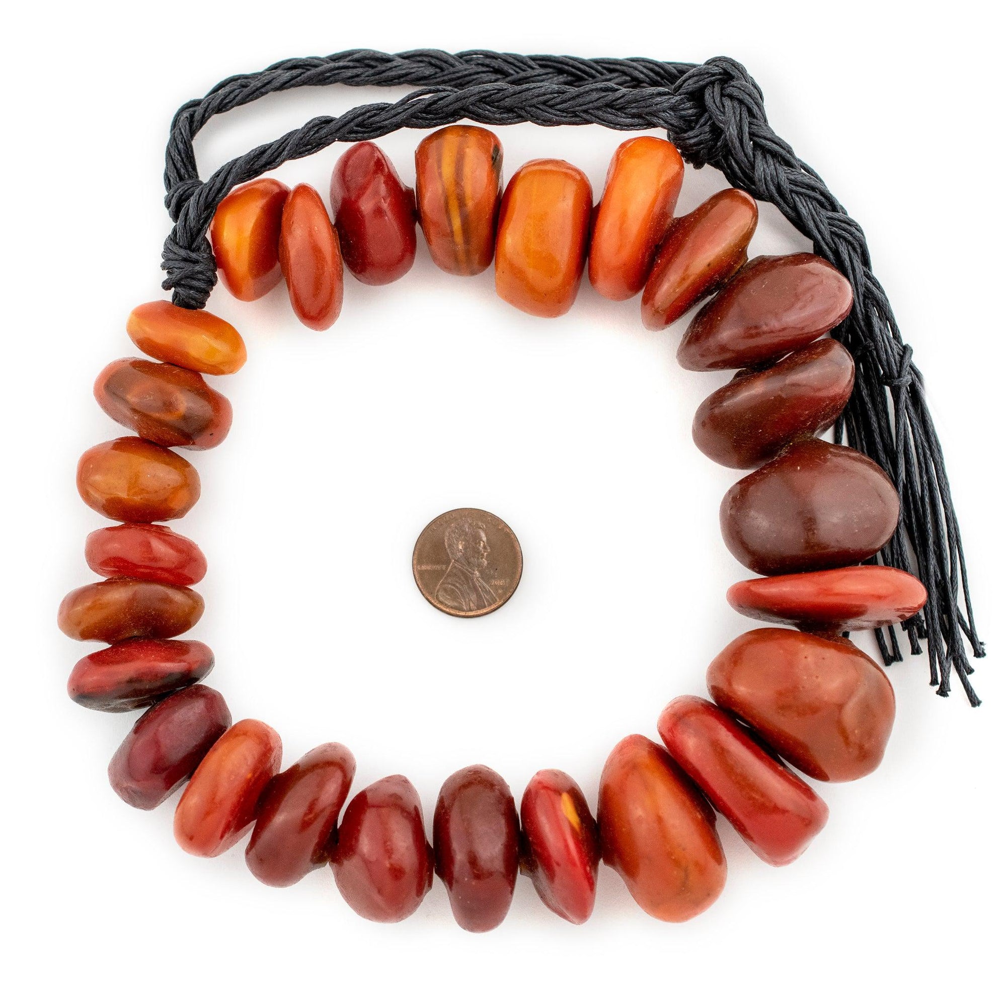 Butterscotch Moroccan Amber Resin Chunk Beads (20-32mm) — The Bead Chest