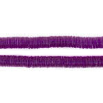 Translucent Purple Vinyl Phono Record Beads (6mm) — The Bead Chest