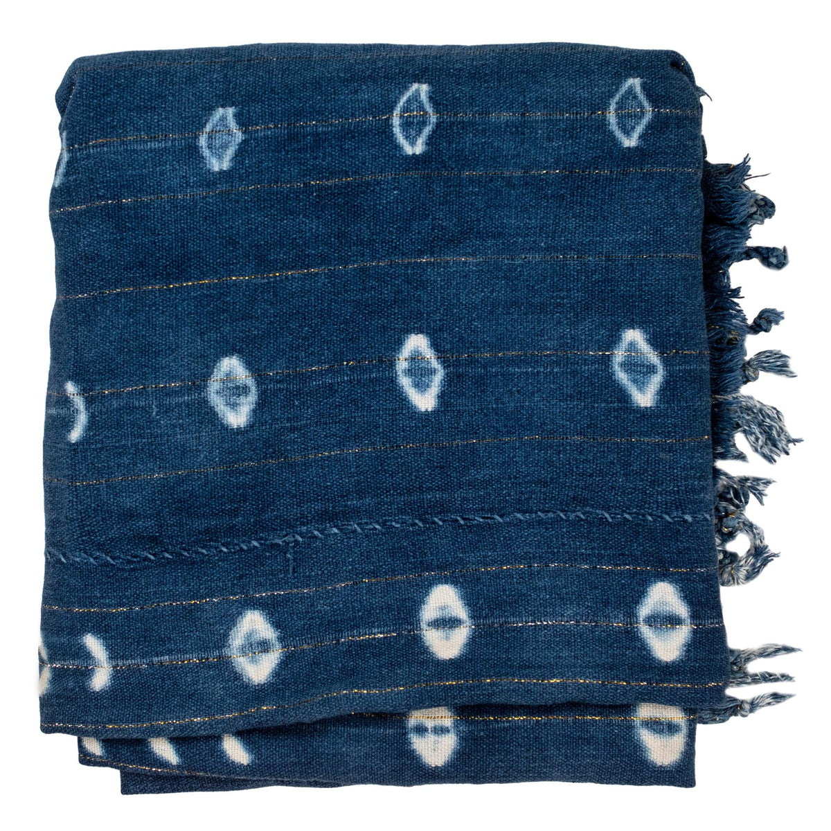 West African Indigo Cloth #15669 — The Bead Chest