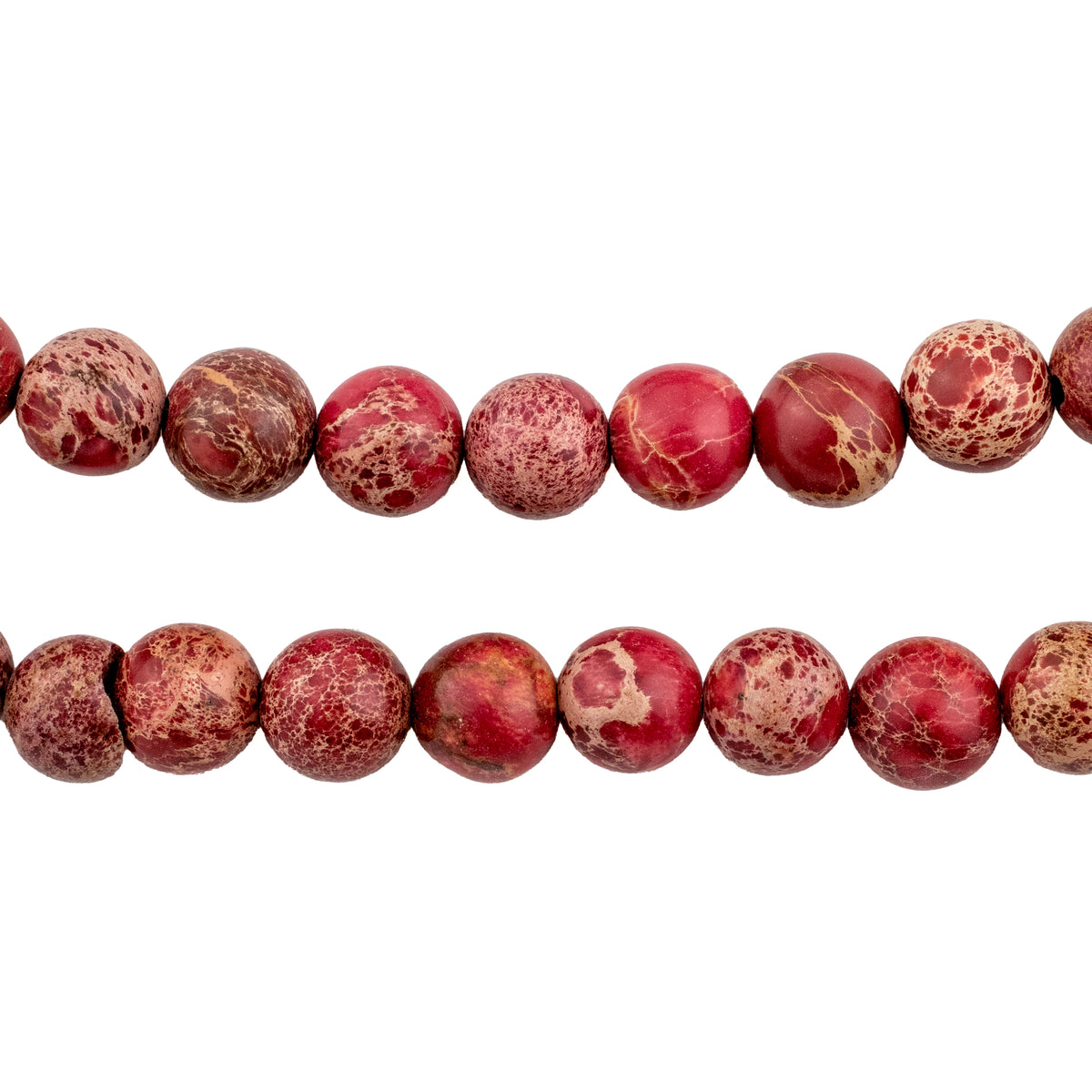 Red Sea Sediment Jasper Beads (8mm) | The Bead Chest