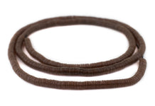 Translucent Brown Vinyl Phono Record Beads (6mm) — The Bead Chest