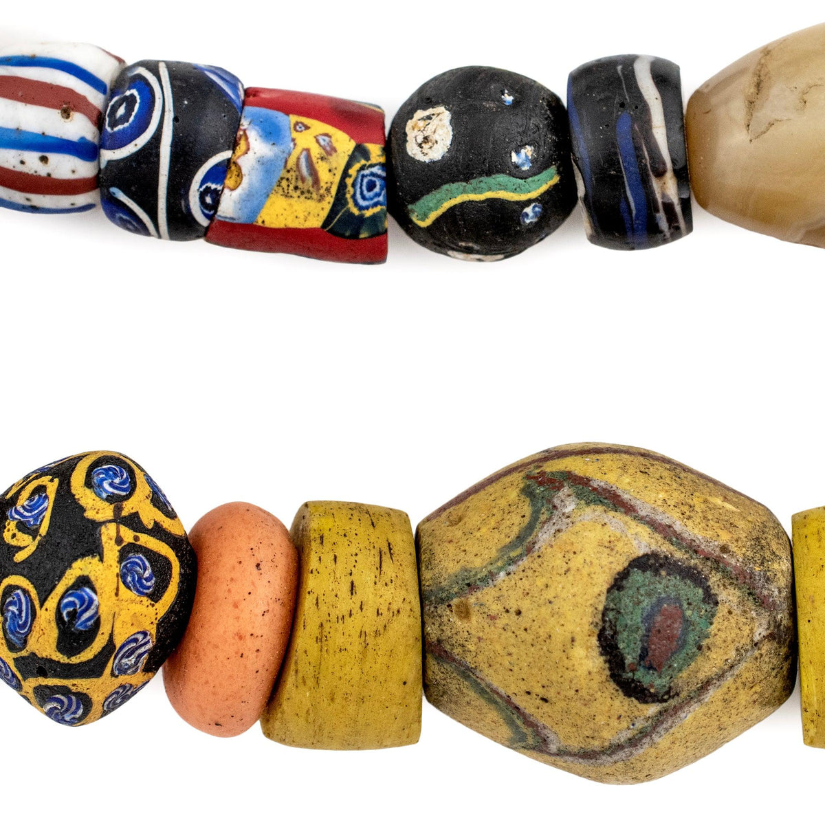Jumbo Mixed Antique Venetian Trade Beads #15973 — The Bead Chest