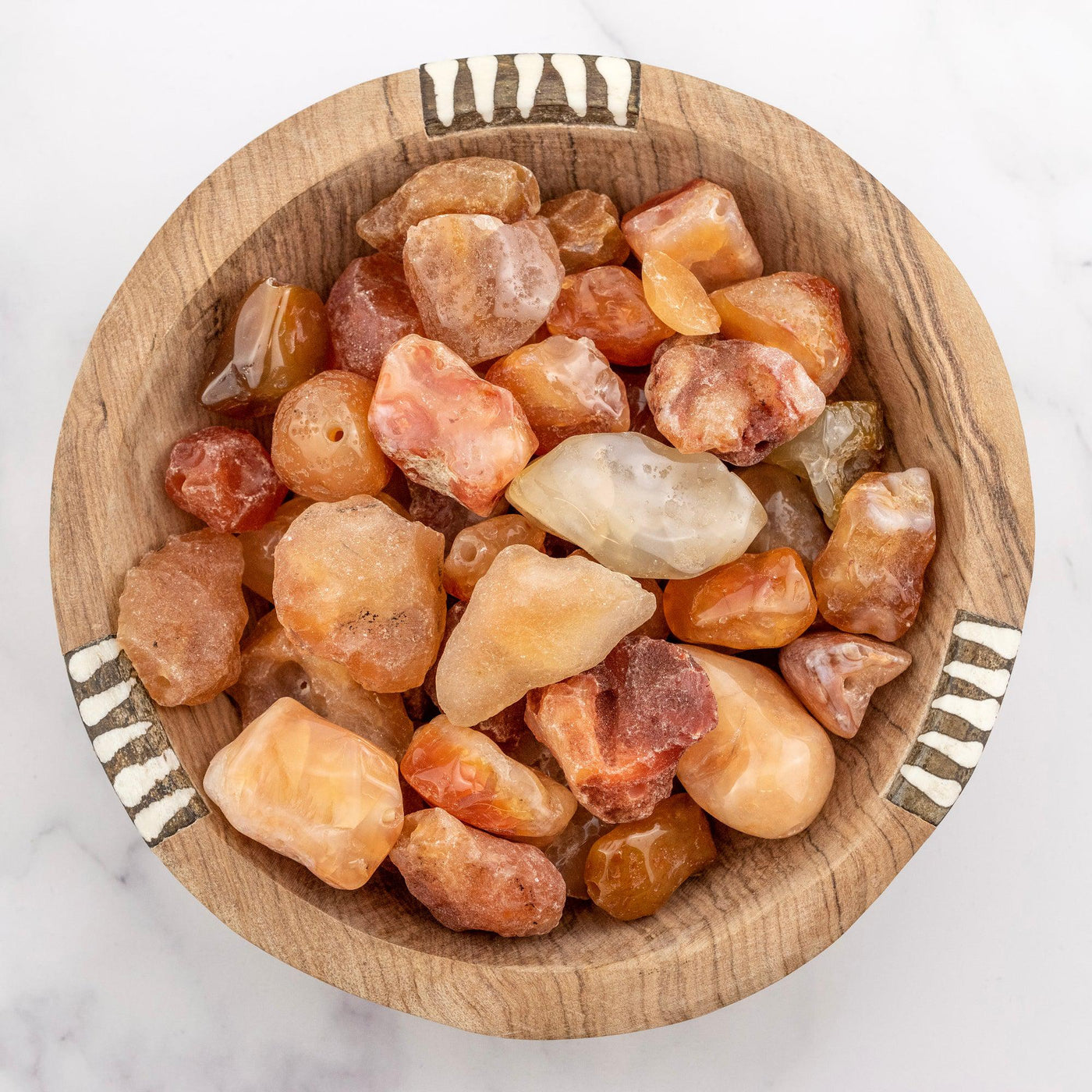Rough Carnelian Agate Crystals — The Bead Chest