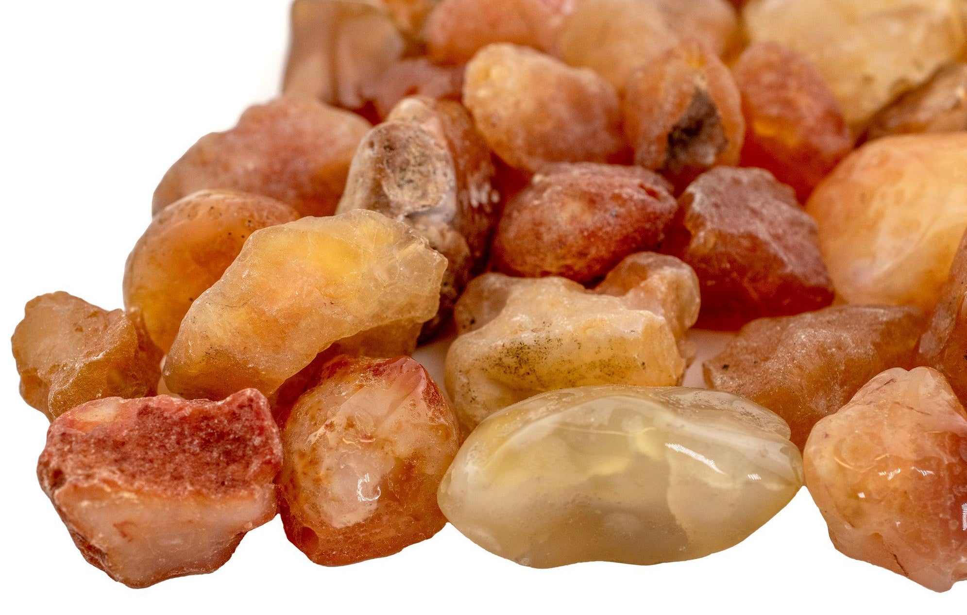 Rough Carnelian Agate Crystals — The Bead Chest