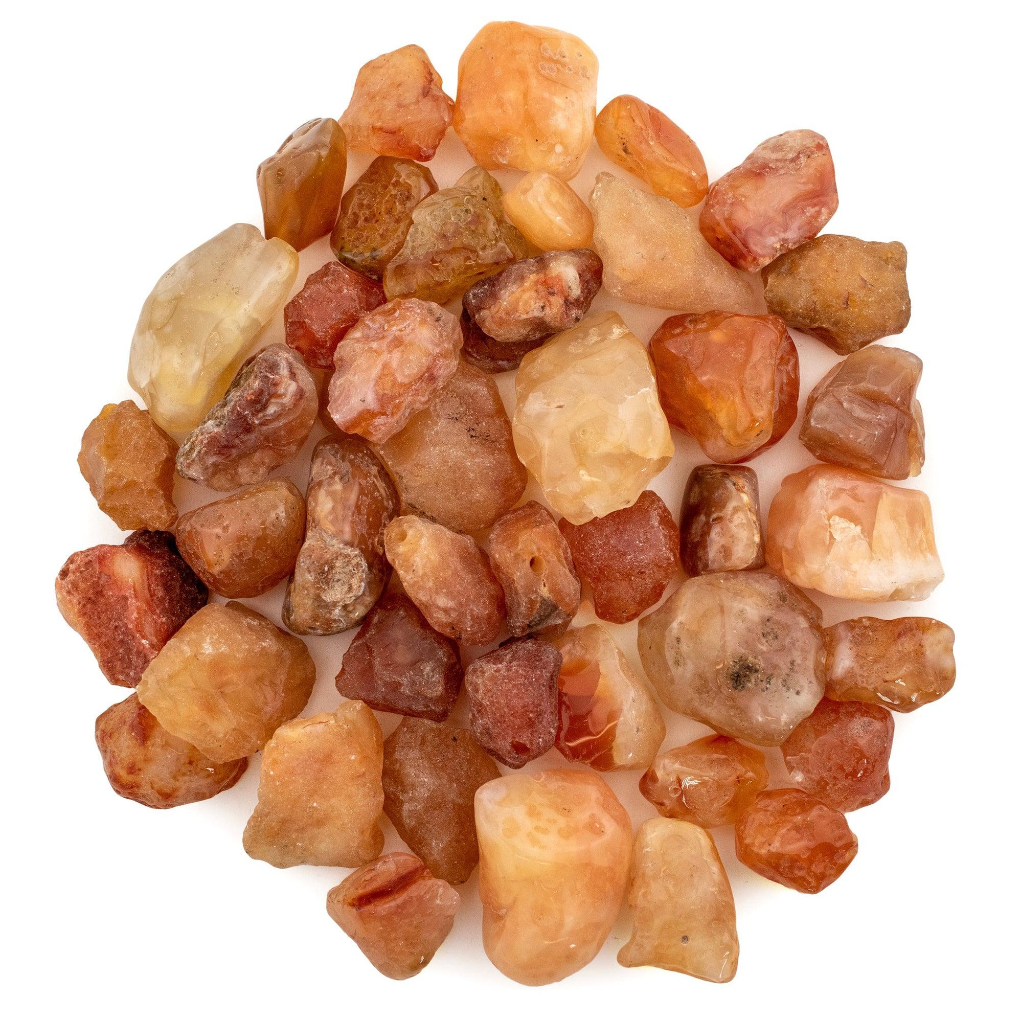 Rough Carnelian Agate Crystals — The Bead Chest