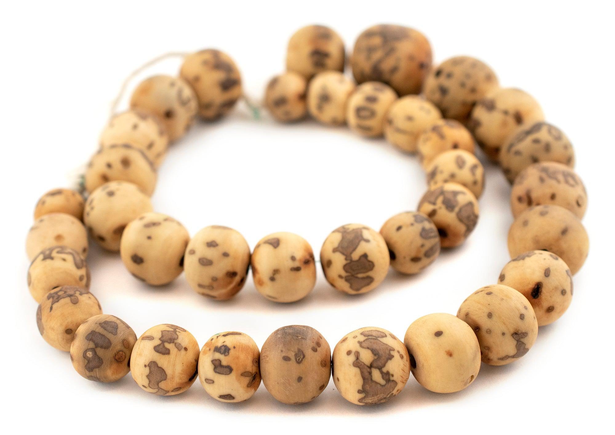 Round Mali Natural Seed Beads — The Bead Chest