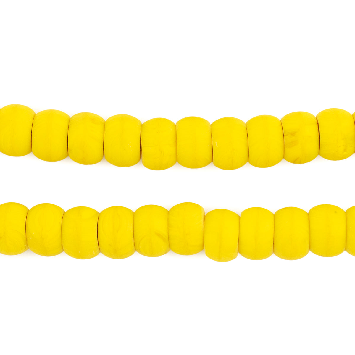 Yellow Padre Beads (9mm) — The Bead Chest