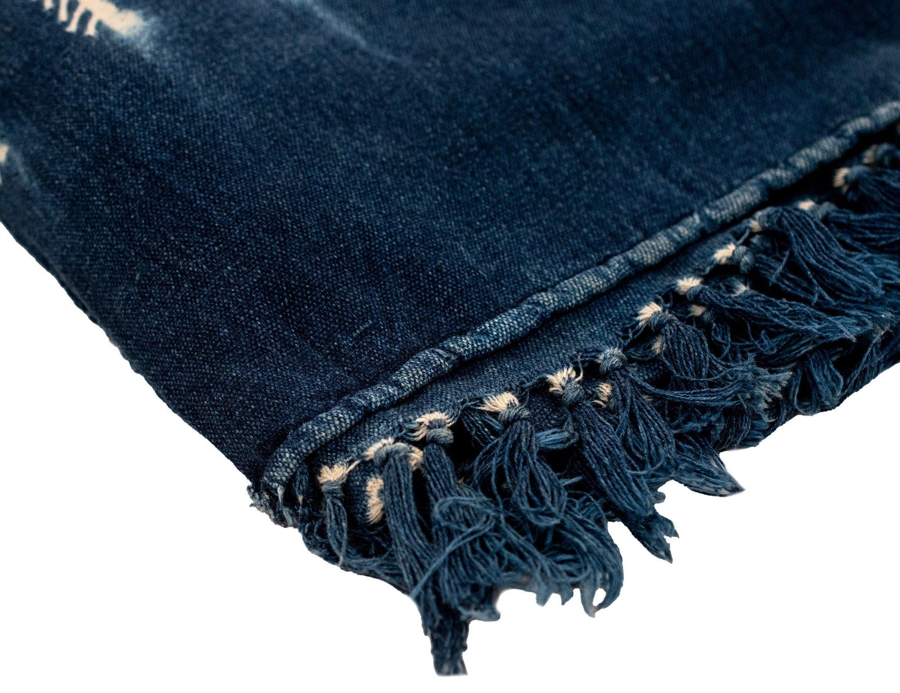 Dark Blue West African Indigo Cloth — The Bead Chest