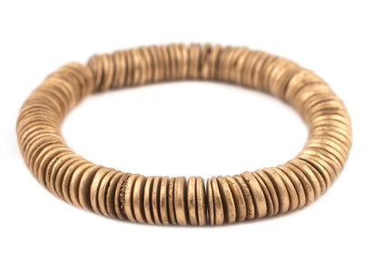 Gold Disk Coconut Shell Beads (20mm) — The Bead Chest