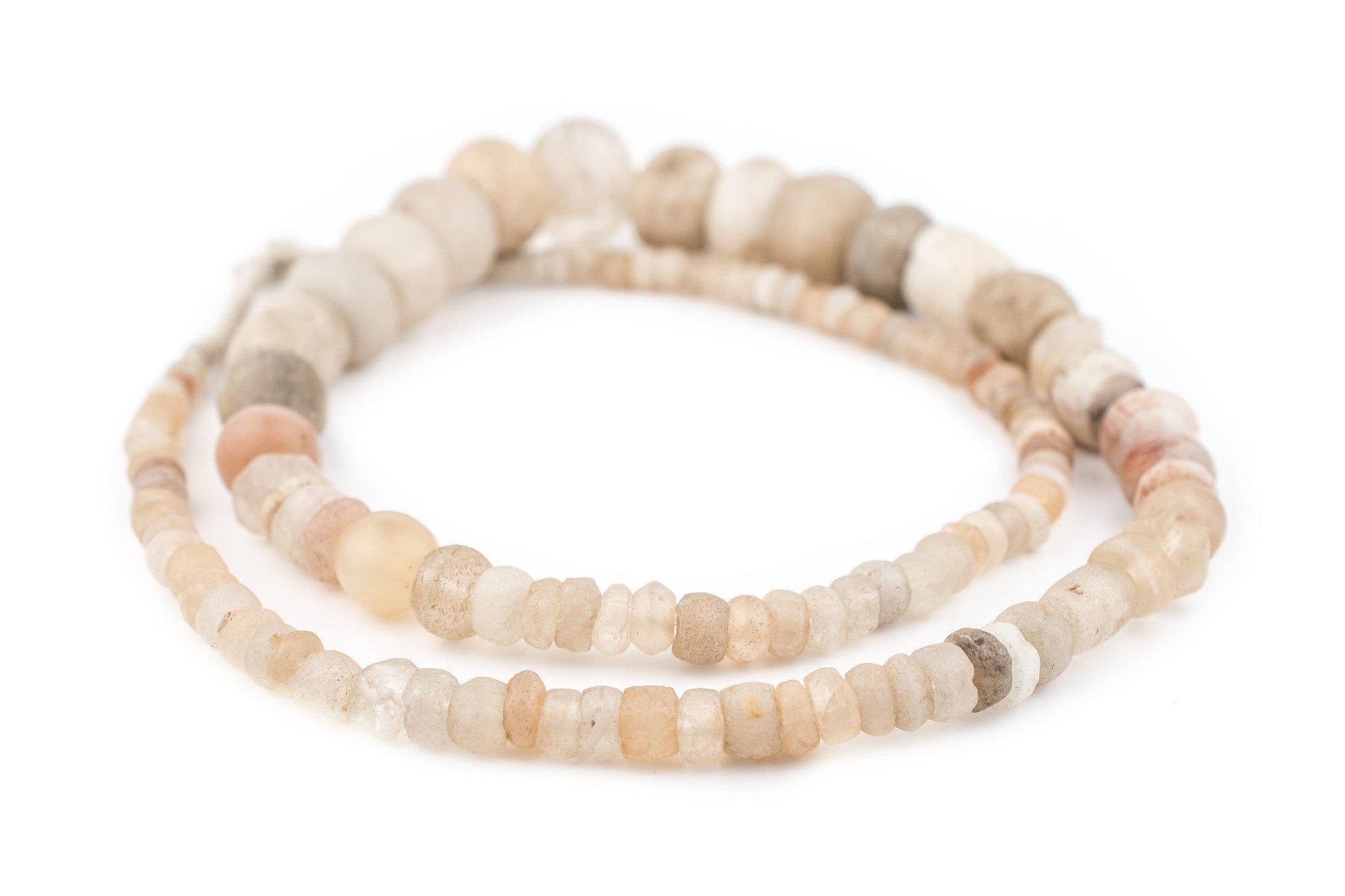 Ancient Quartz & Rock Crystal Stone Disk Beads — The Bead Chest