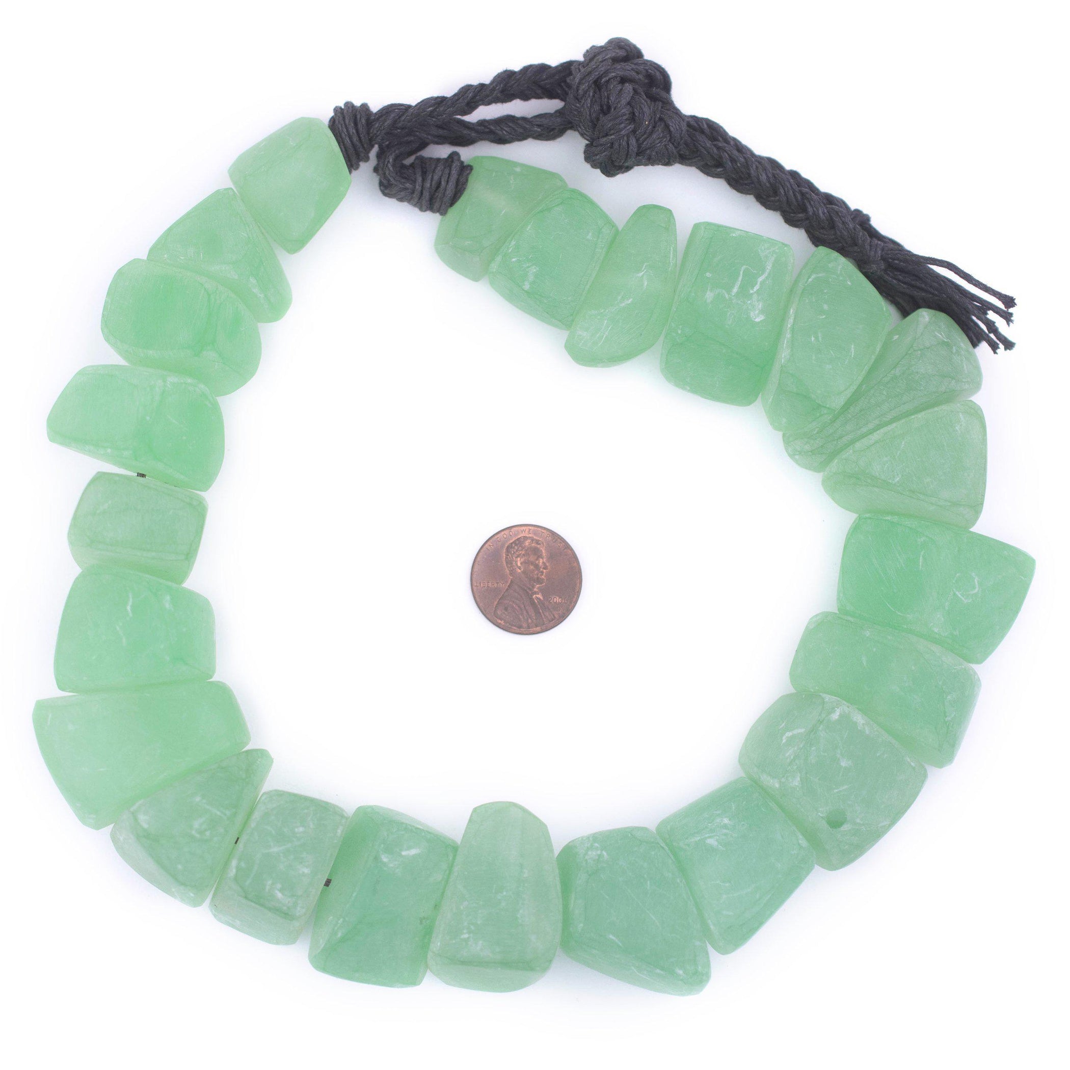 Vintage Oasis Resin Chunk Beads — The Bead Chest